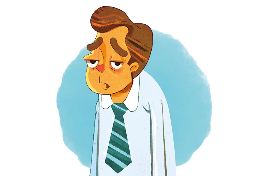 Dibujo De Persona Mala